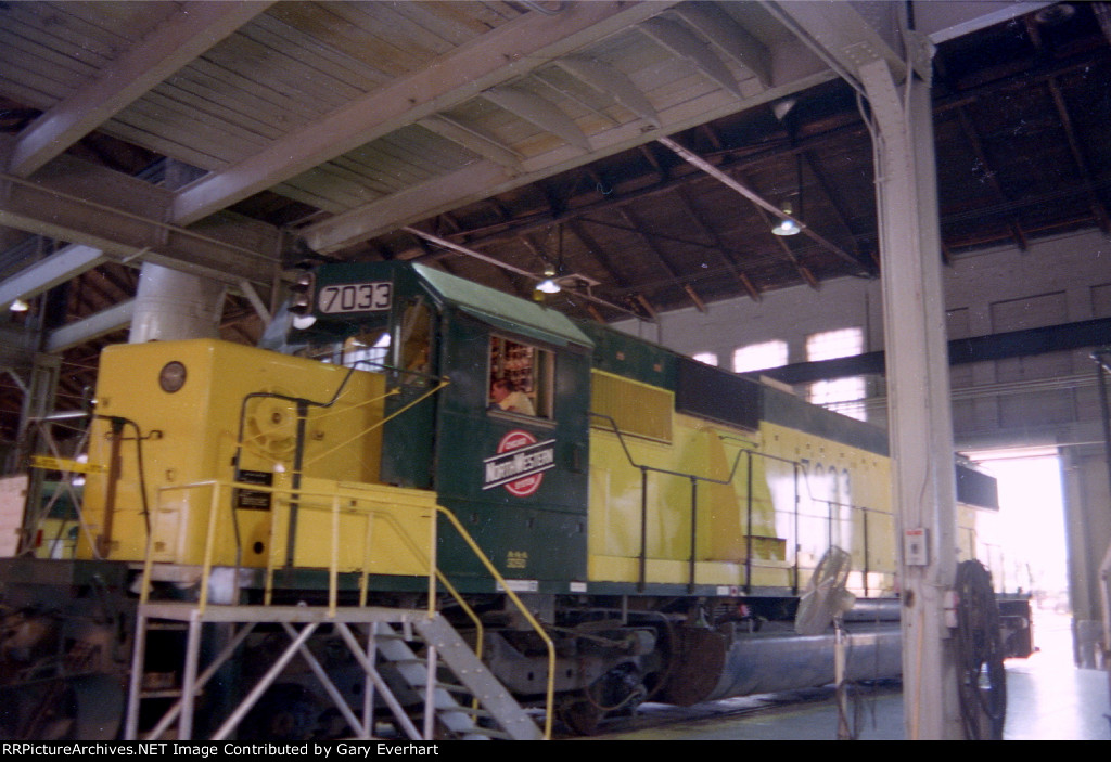 CNW SD50 #7033 - Chicago & North Western